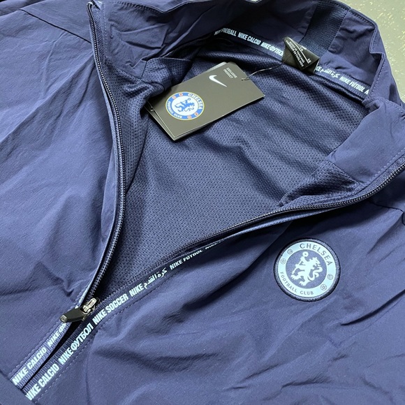 Nike | Jackets & Coats | Nike Chelsea Fc Soccer Windbreaker Ci924498 Xl ...